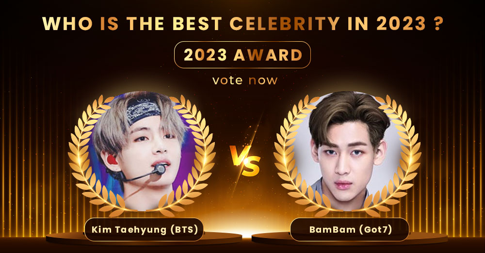Kim Taehyung (BTS) vs BamBam (Got7) : Who is the best Celebrity in 2023 ...