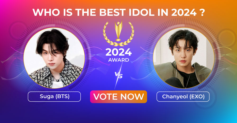 Suga (BTS) vs Chanyeol (EXO) : Who is the Best Idol in 2024 ? Vote Now - thetopfamous.com