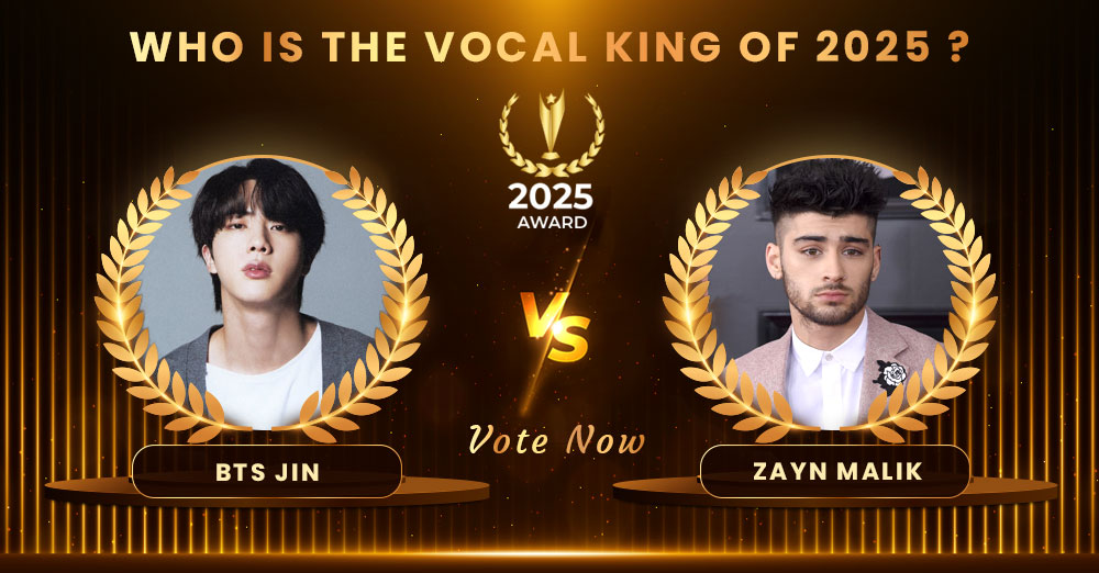 Jin vs Zayn Malik : Who is the Vocal King of 2025 ? Vote Now - thetopfamous.com
